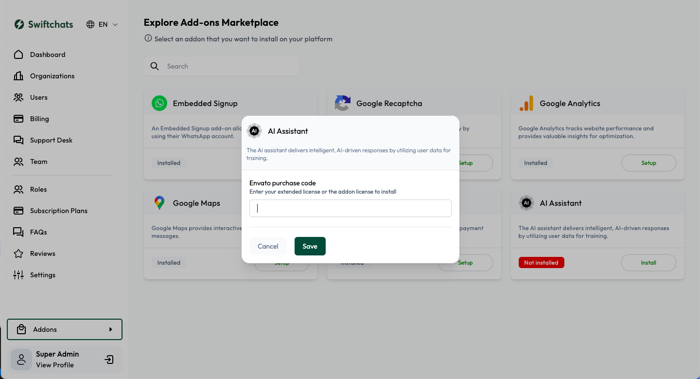 Whatsapp Ai Chat Automation Swiftchats Module By Axis96 Dev Codecanyon